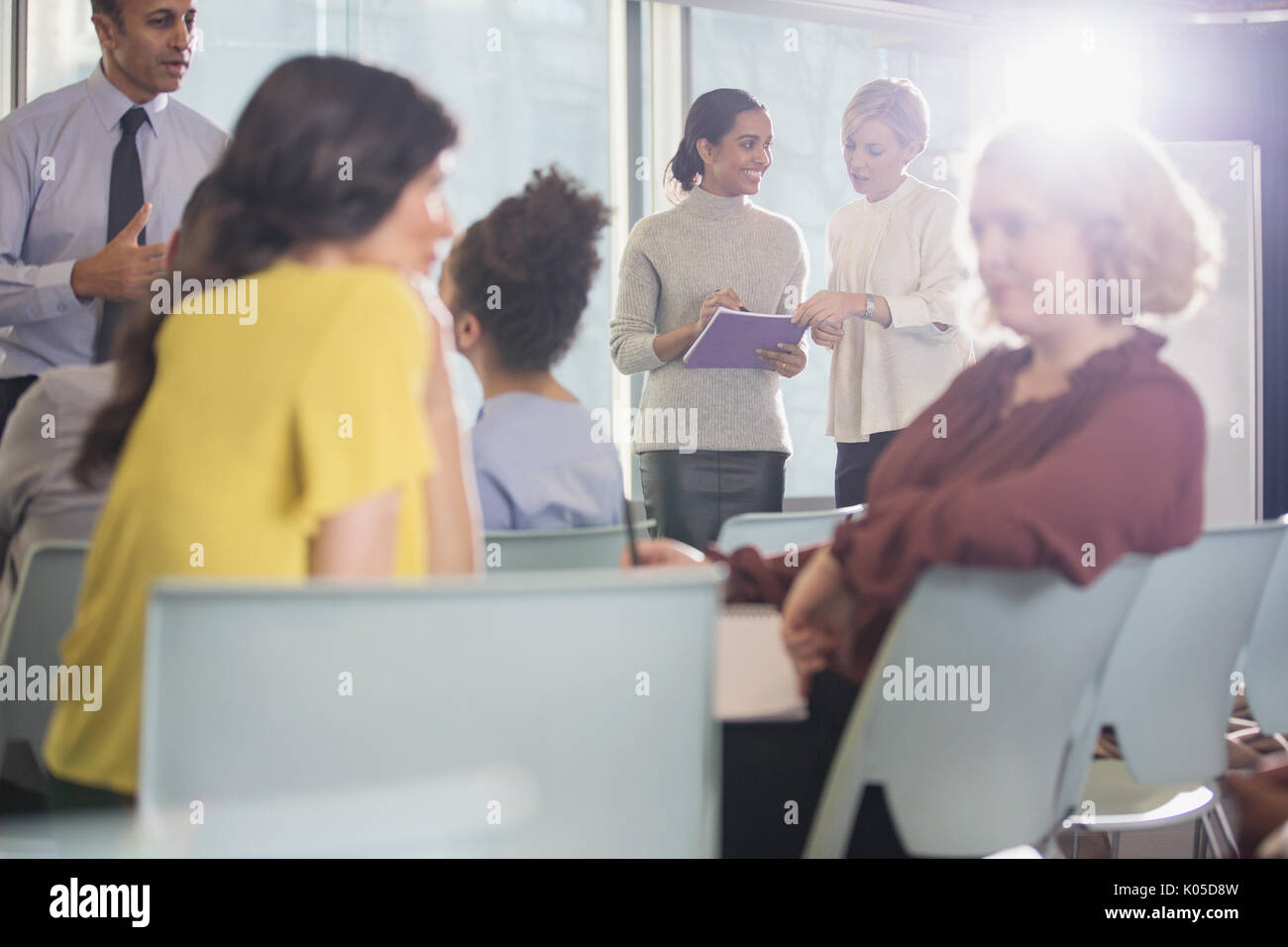 Latin american people talking hi-res stock photography and images - Alamy