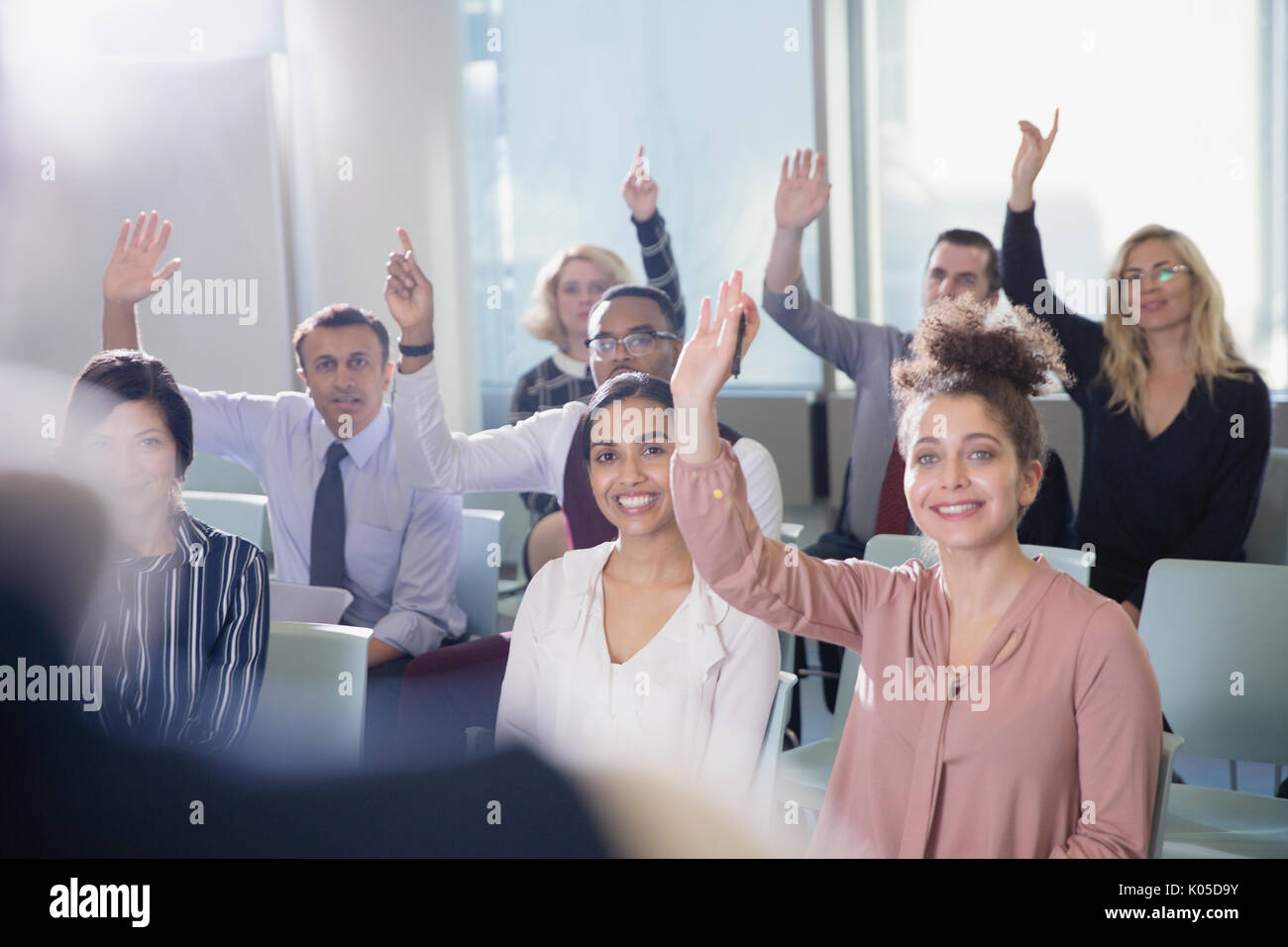 Business and question and meeting hi-res stock photography and images ...