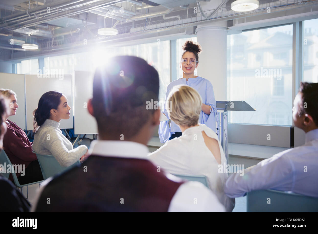 Business meeting presentation questions hi-res stock photography and ...