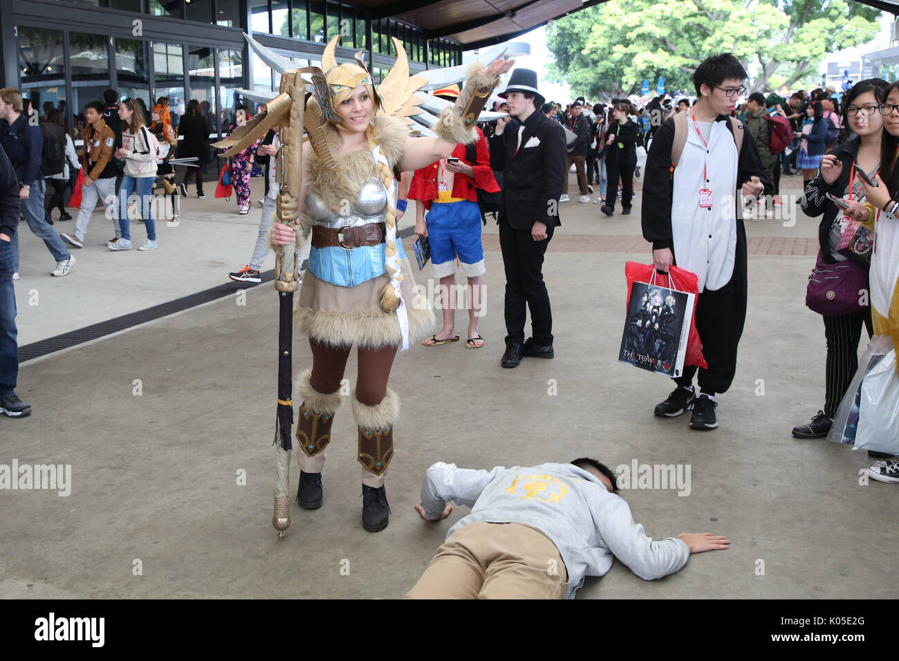 Sydney, Australia. 19 August 2017. SMASH! Sydney Manga and Anime Show ...