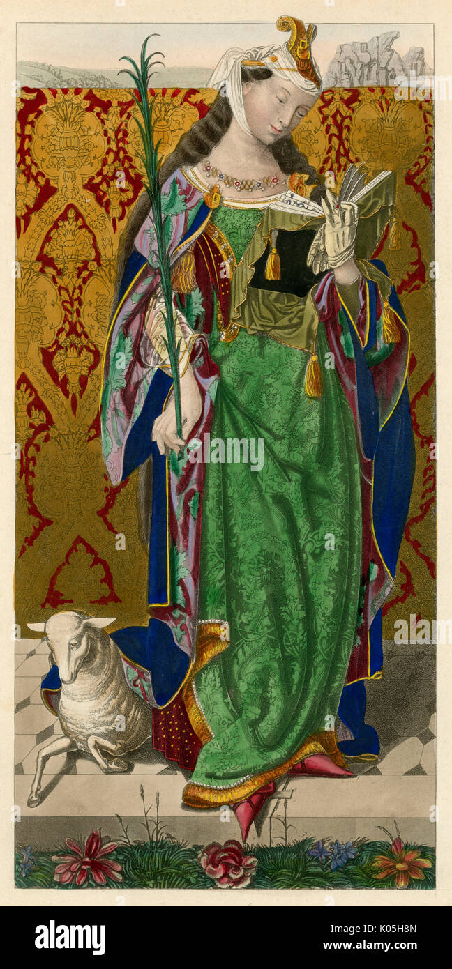 Saint agnes roman martyr hi-res stock photography and images - Alamy