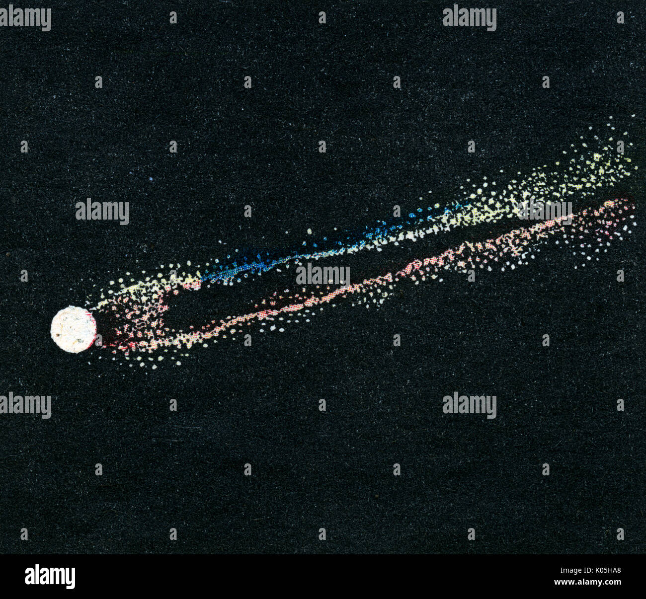 Bolide meteorite observed by Padre Secchi Stock Photo - Alamy
