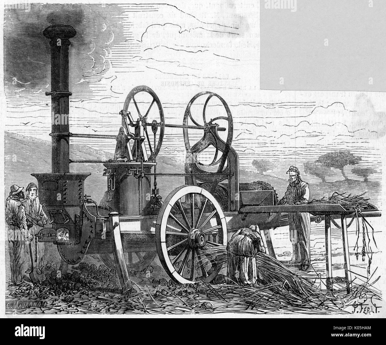 Thresher machine hi-res stock photography and images - Alamy
