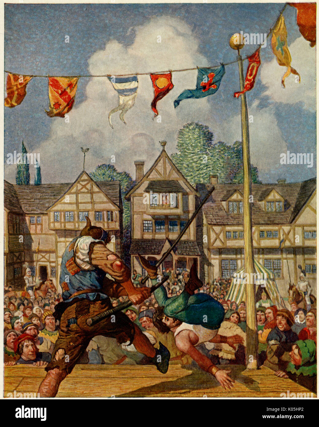 Little john robin hood hi-res stock photography and images - Alamy