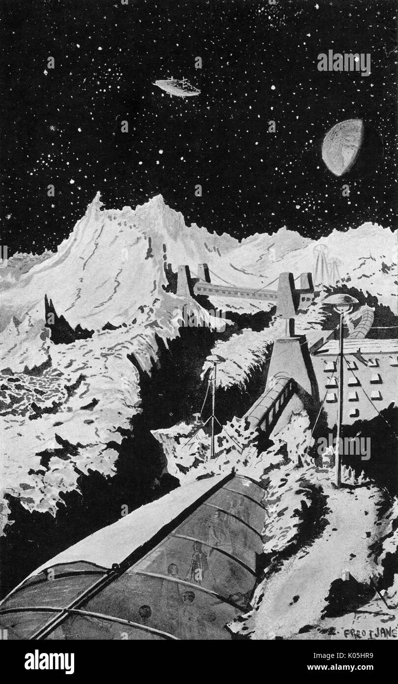 Gold mining on the moon Stock Photo - Alamy