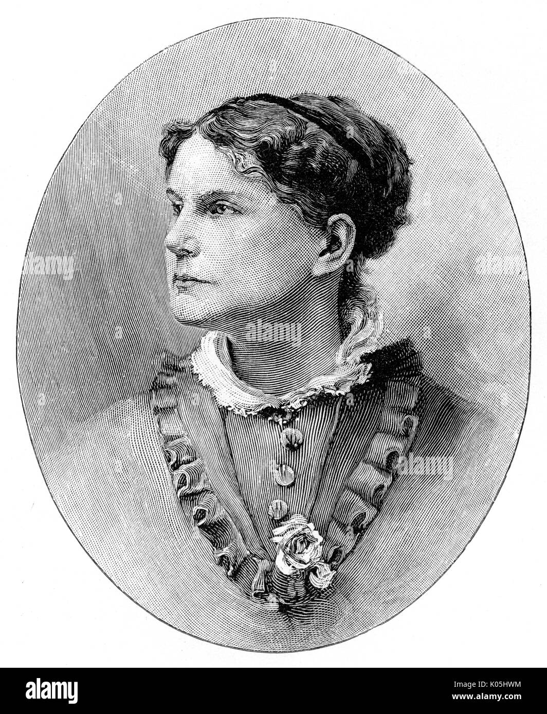 Celia Thaxter - Poet Stock Photo - Alamy