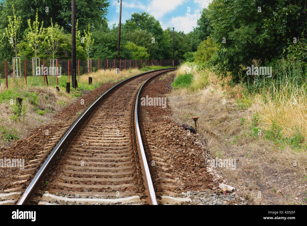 Bending rails hi-res stock photography and images - Alamy