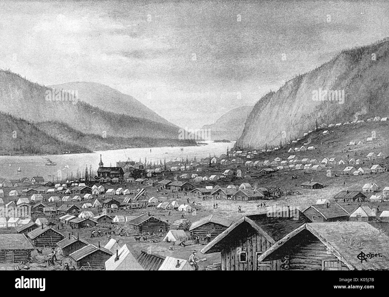 Dawson city 1898 hi-res stock photography and images - Alamy