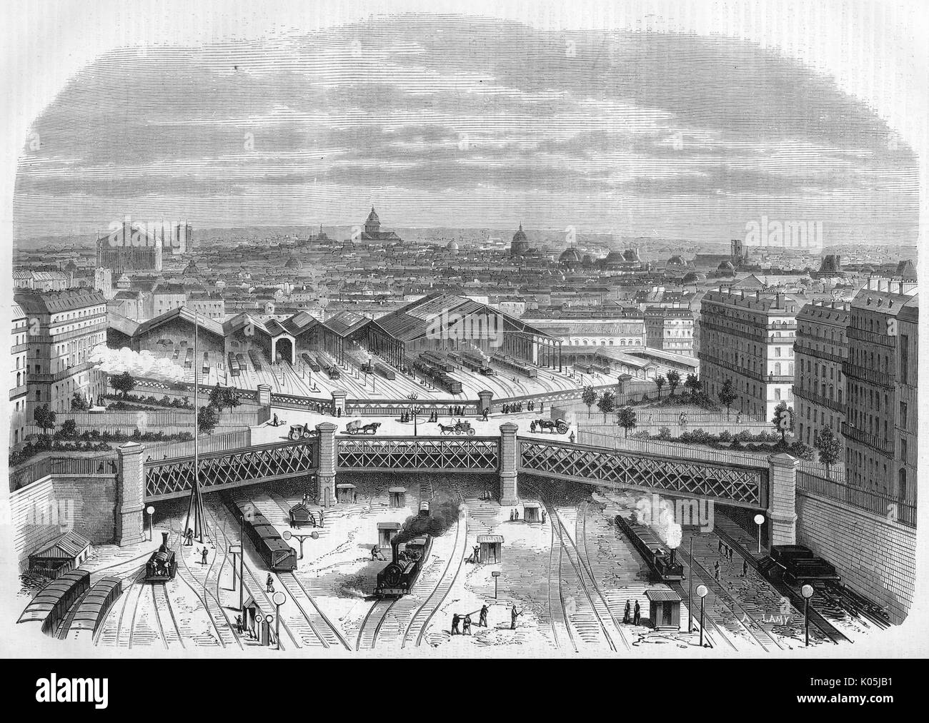 Gare saint lazare paris hi-res stock photography and images - Alamy