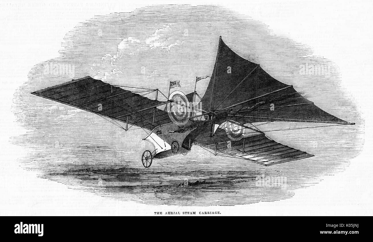 HENSON'S AERIAL CARRIAGE Stock Photo - Alamy