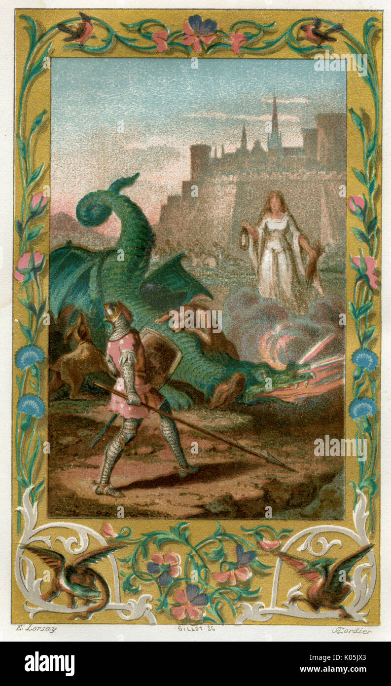 DRAGON OF MONS, 1132 Stock Photo - Alamy