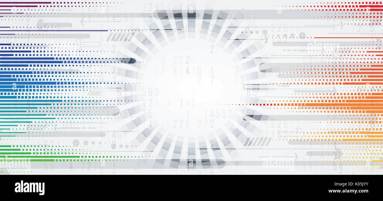 abstract futuristic fade computer technology business background Stock ...