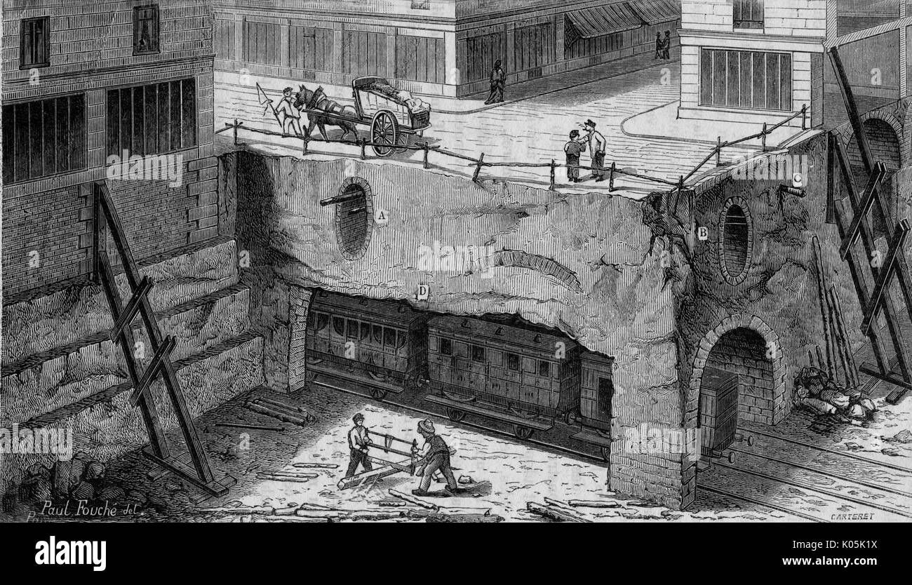 Cut and cover underground hi-res stock photography and images - Alamy