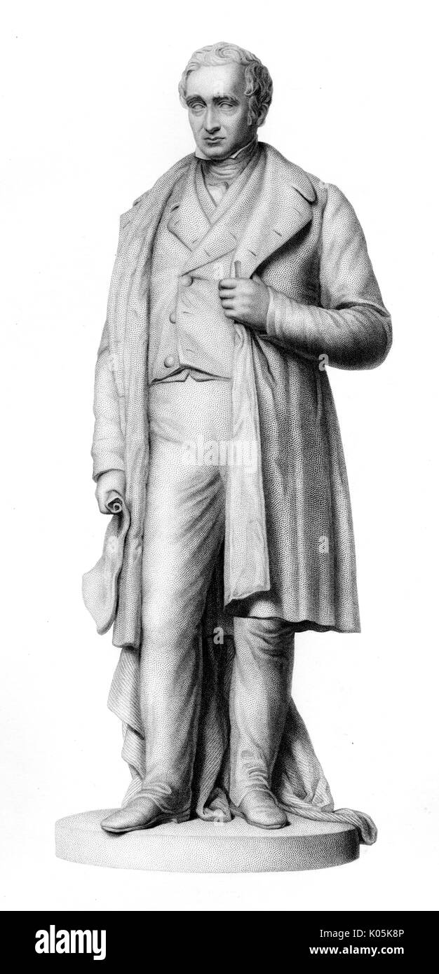 George stephenson engineer date Black and White Stock Photos & Images ...