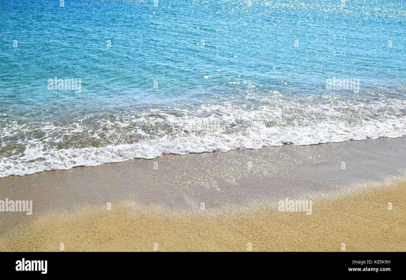 Orkos beach at Naxos island Cyclades Greece Stock Photo - Alamy