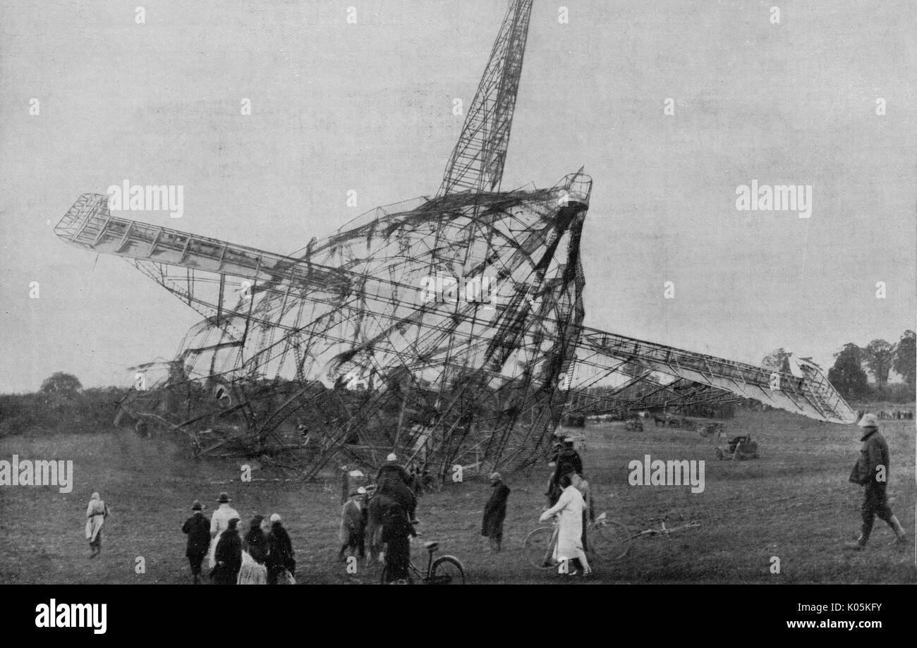Airship R101 Crash High Resolution Stock Photography and Images - Alamy