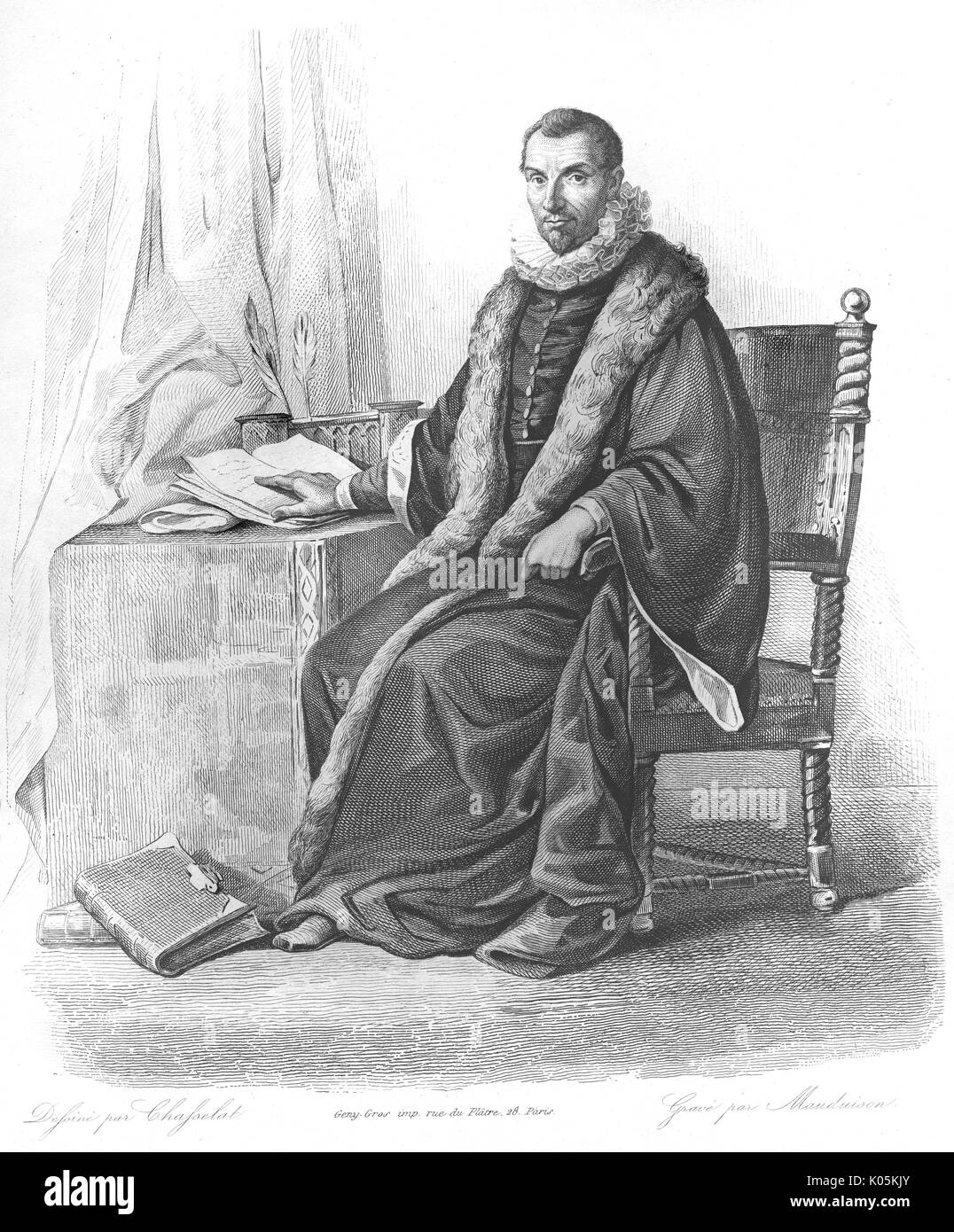 Thou jacques auguste de hi-res stock photography and images - Alamy