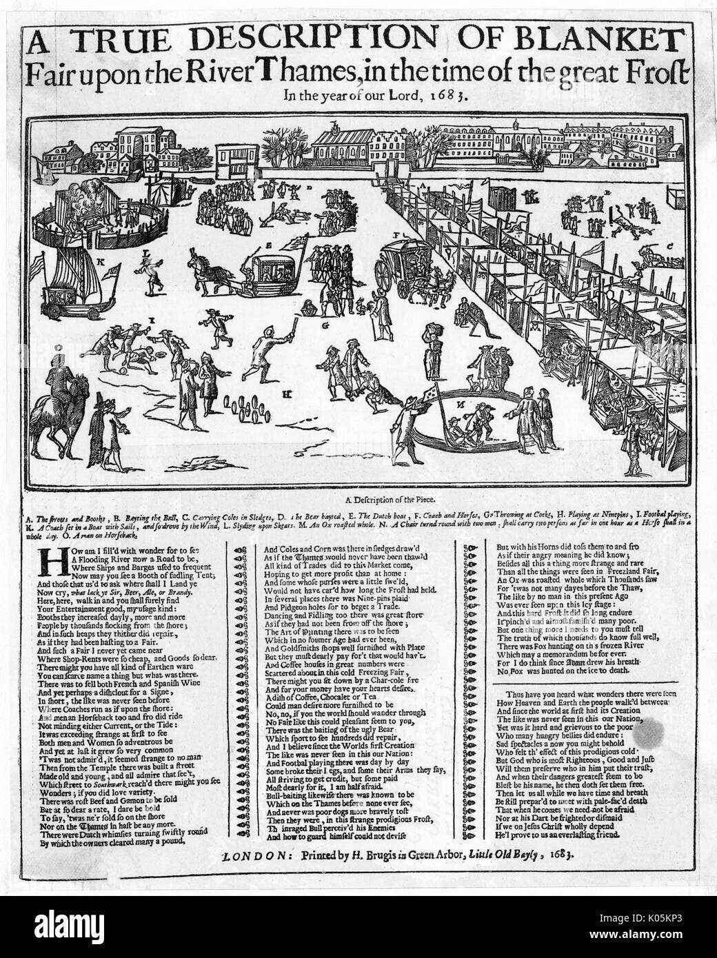 Frost fair thames hi-res stock photography and images - Alamy