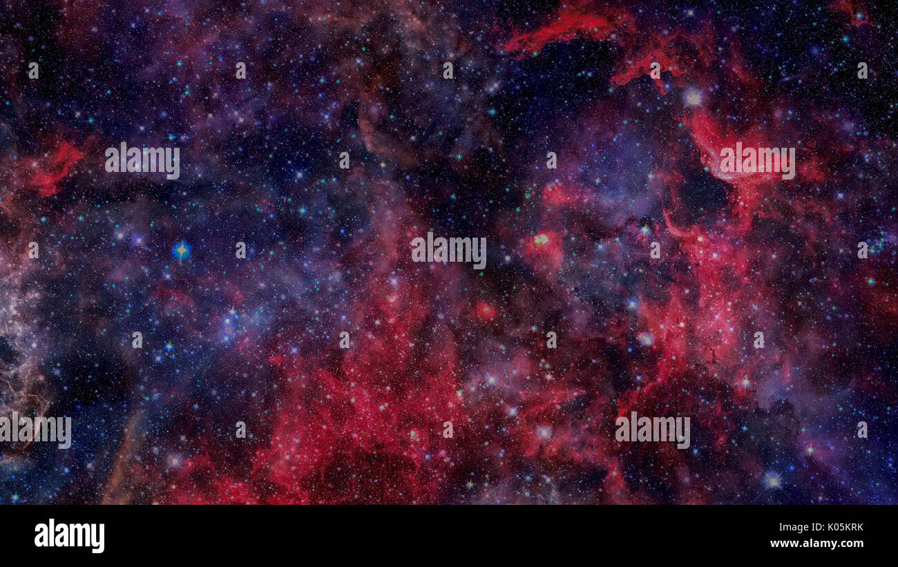 Open space filled with stars, nebulae and galaxies. Elements of this ...