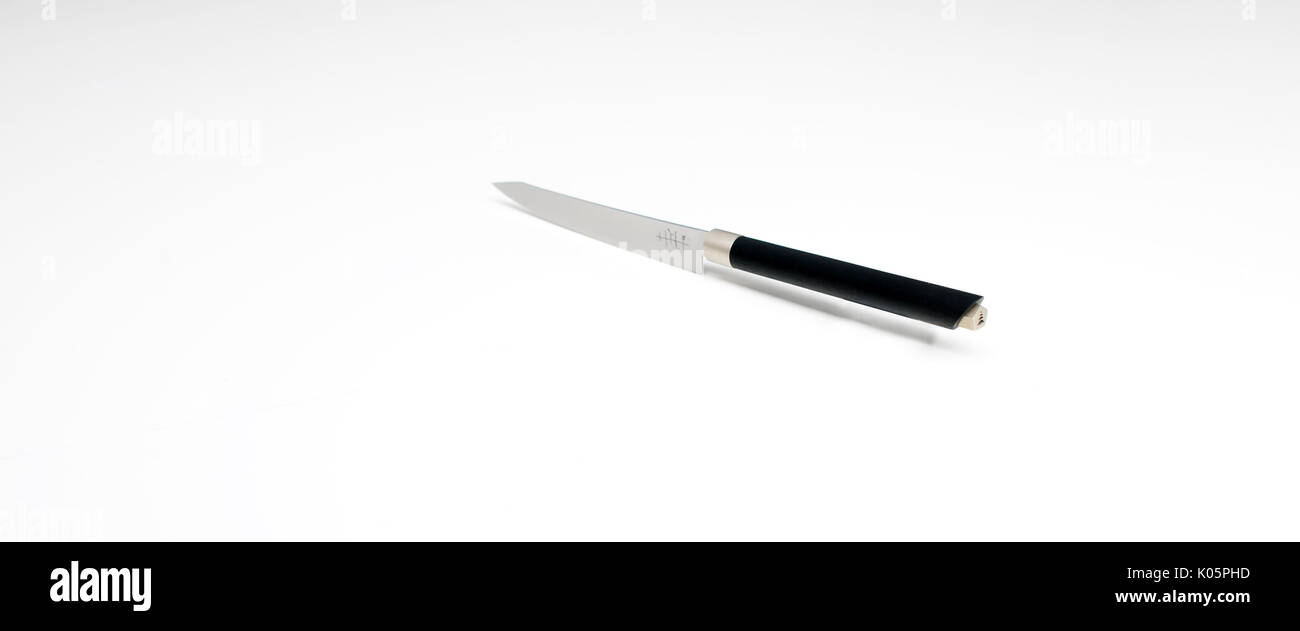 sharp knives isolated Stock Photo - Alamy