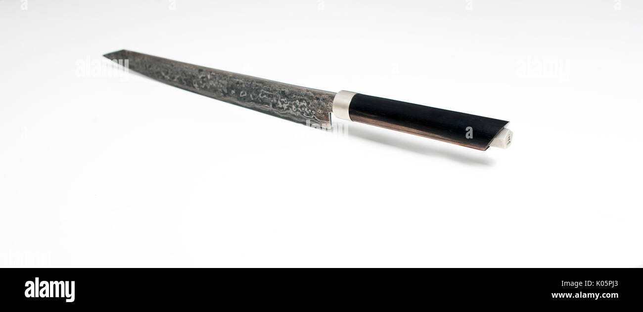 sharp knives isolated Stock Photo - Alamy