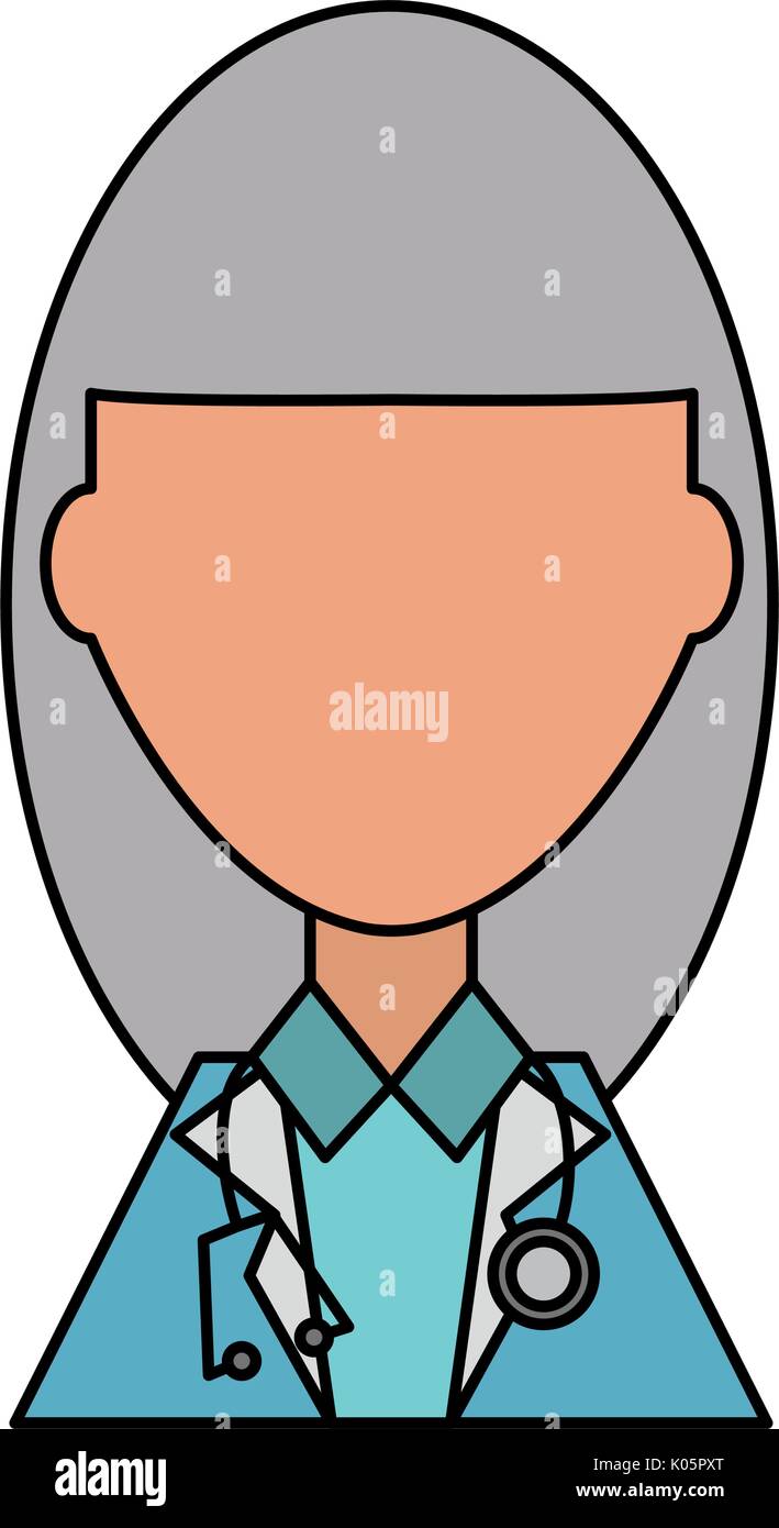 Doctor profile cartoon Stock Vector Image & Art - Alamy