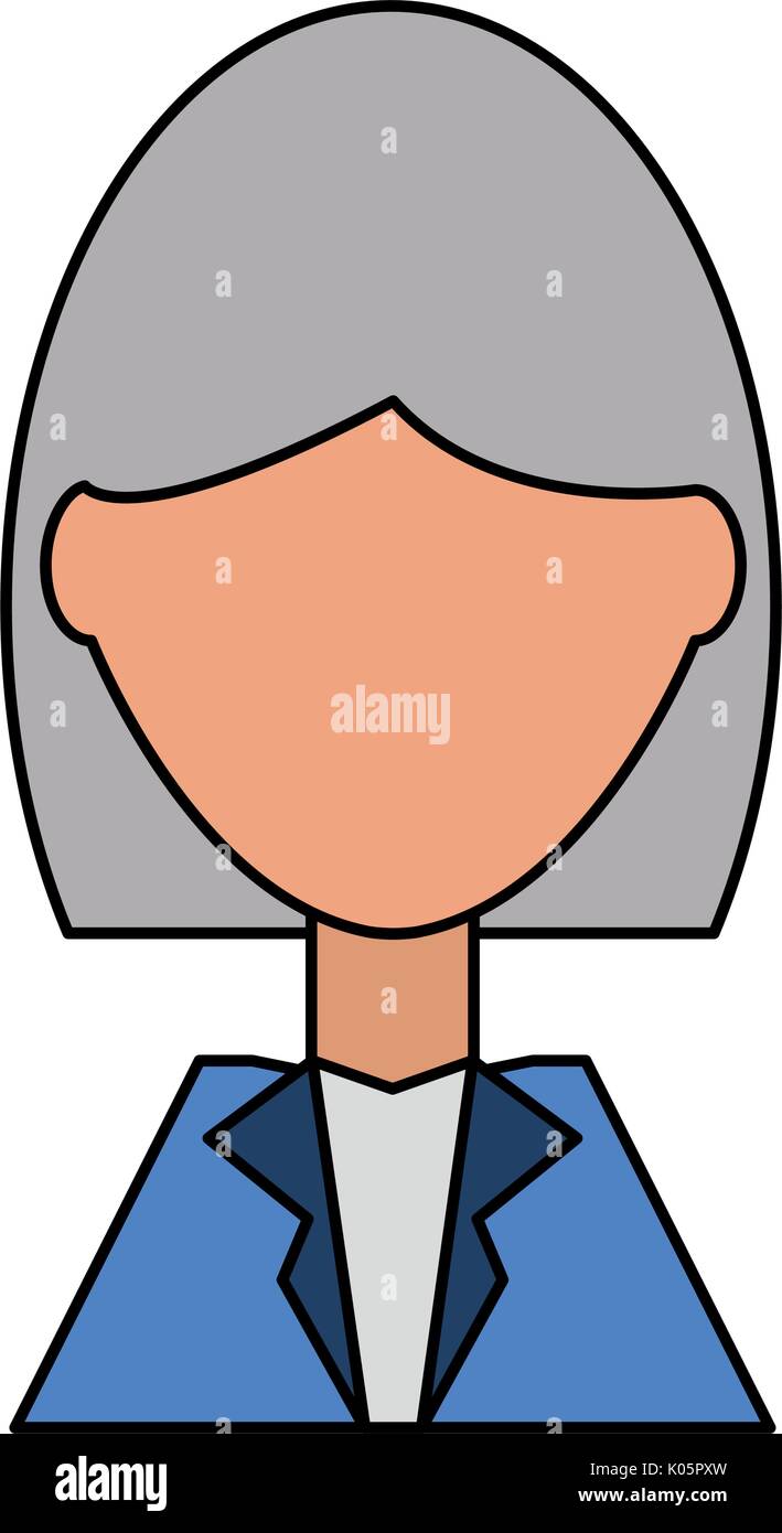Business woman profile cartoon Stock Vector Image & Art - Alamy