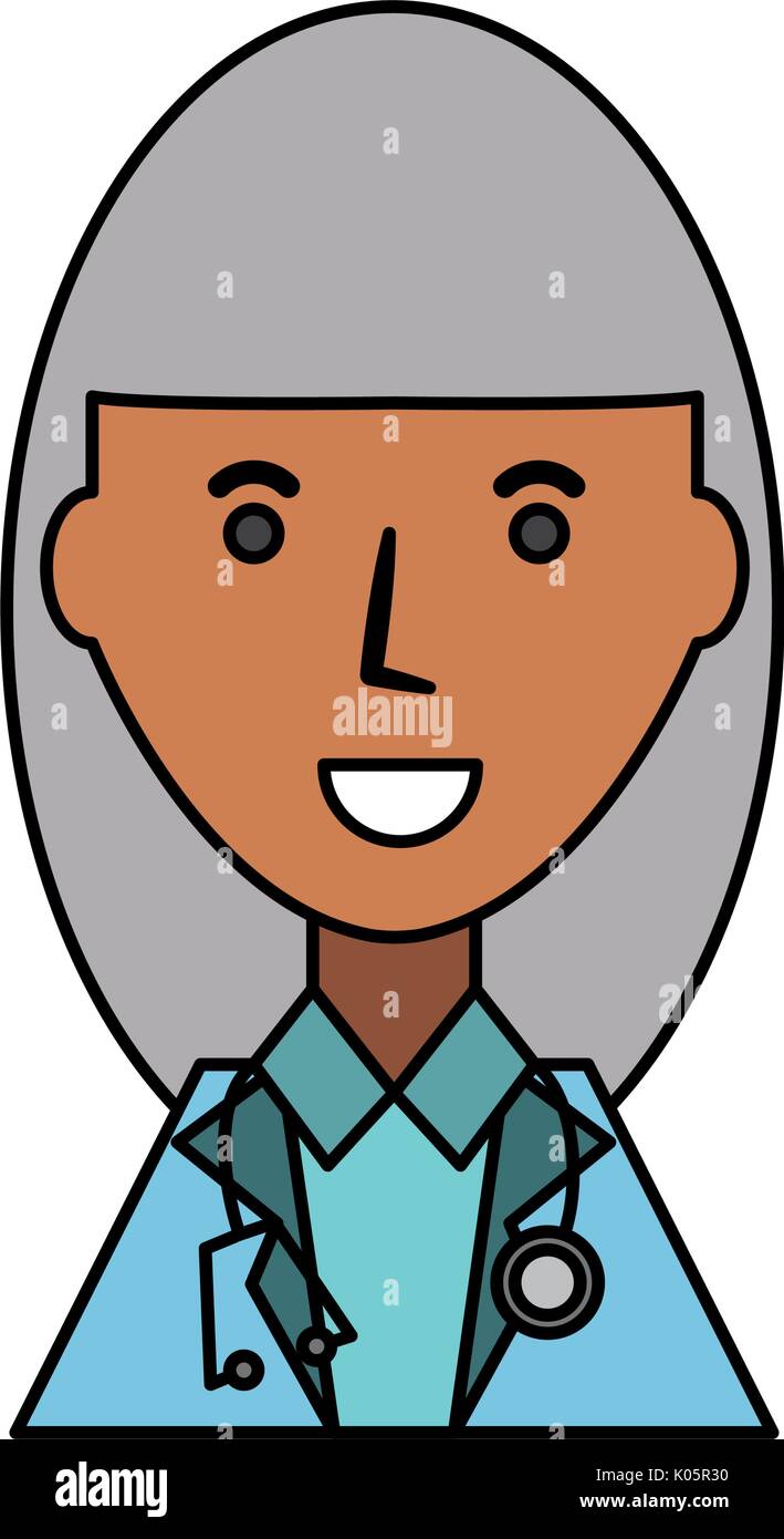Doctor profile cartoon Stock Vector Image & Art - Alamy