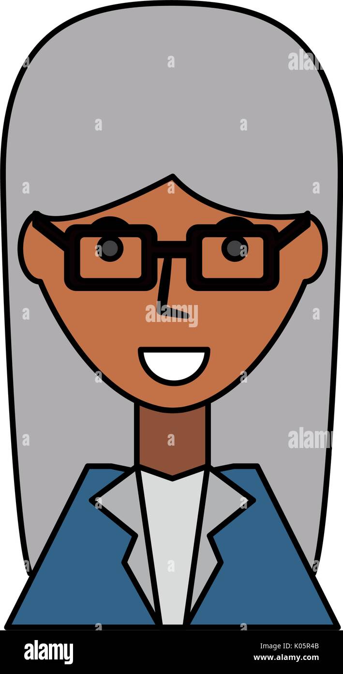 Business woman profile cartoon Stock Vector Image & Art - Alamy