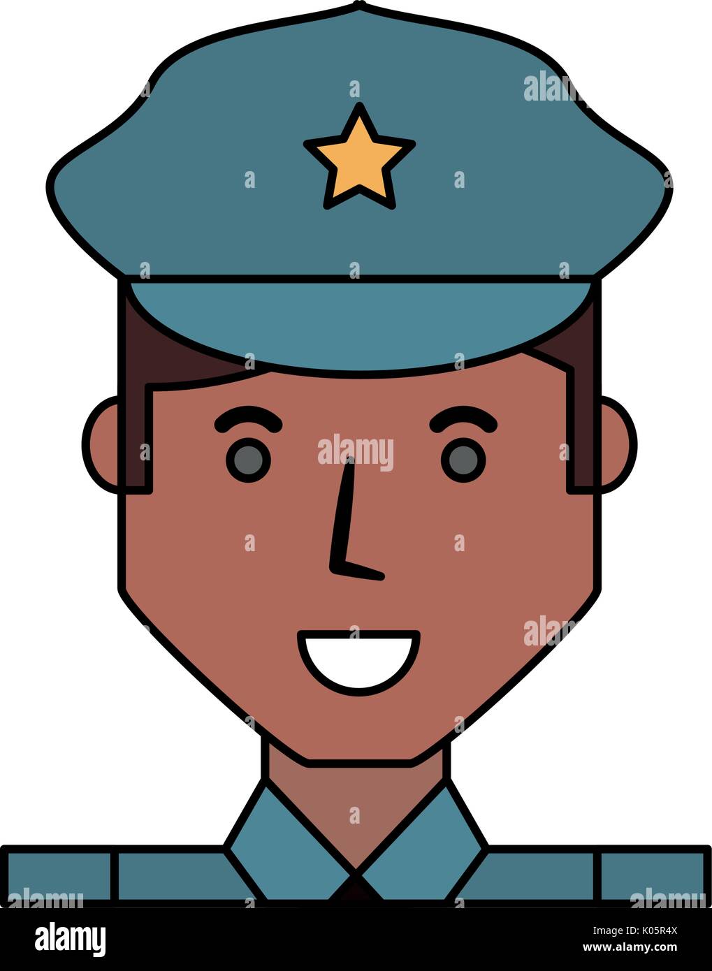 Police officer cartoon Stock Vector Image & Art - Alamy