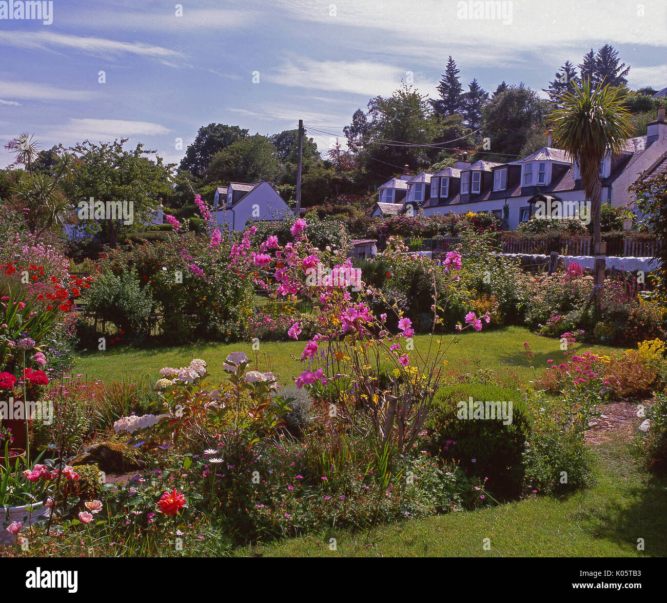 Corrie Village Corrie Arran Isle Arran High Resolution Stock ...