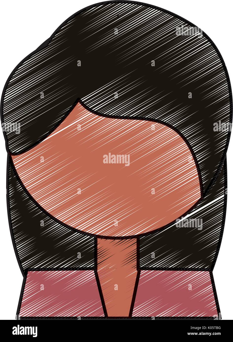 Woman profile cartoon Stock Vector Image & Art - Alamy
