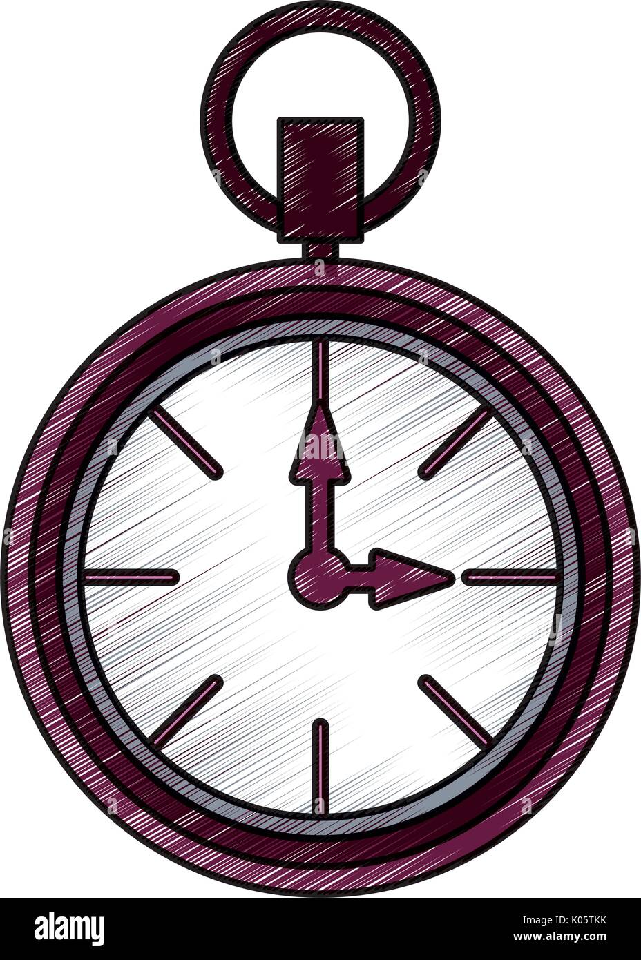 Clock time isolated Stock Vector Image & Art - Alamy