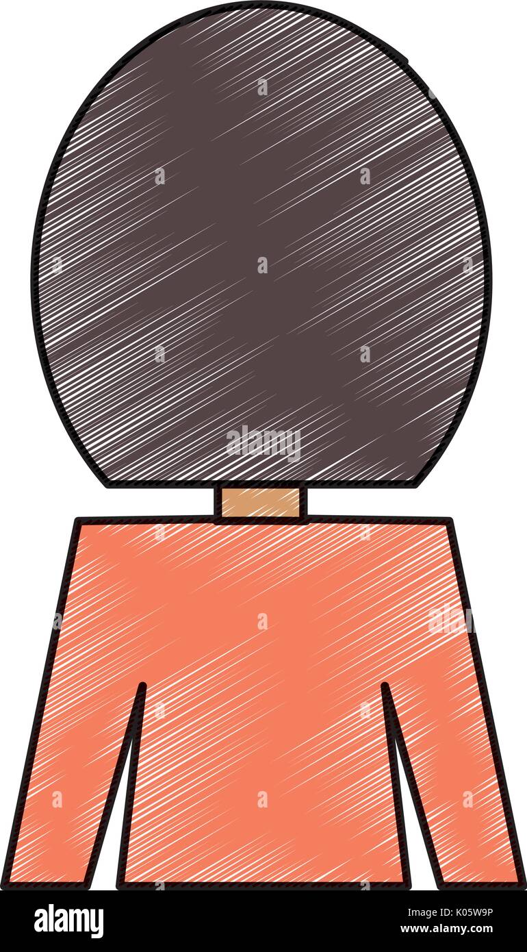 Woman back cartoon Stock Vector Image & Art - Alamy