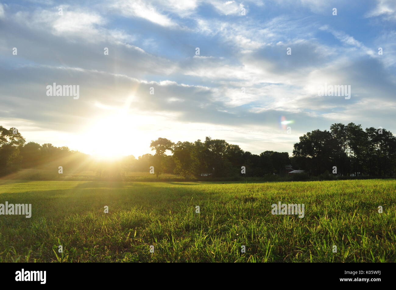 August Country Sunset High Resolution Stock Photography and Images - Alamy