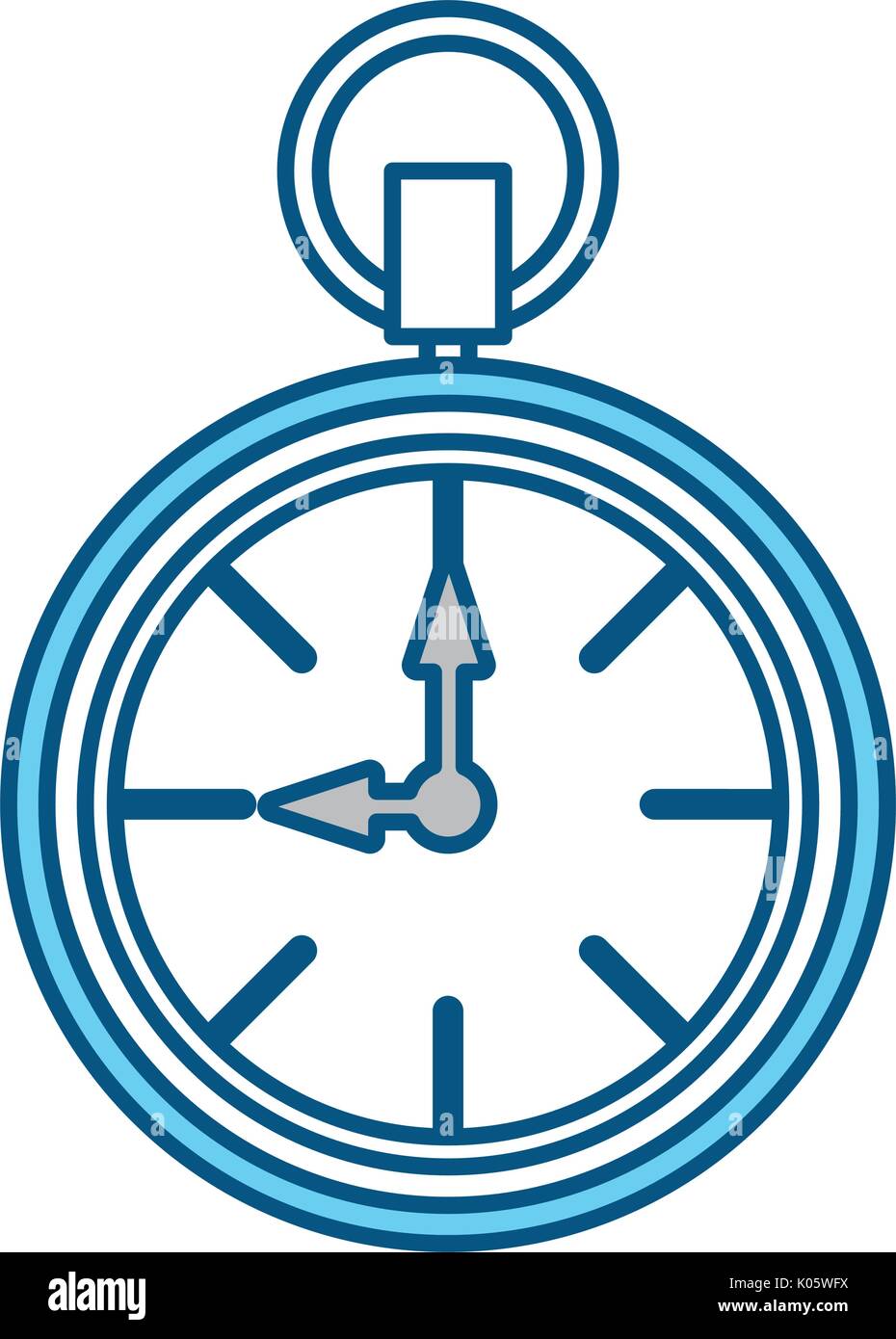 Clock time isolated Stock Vector Image & Art - Alamy
