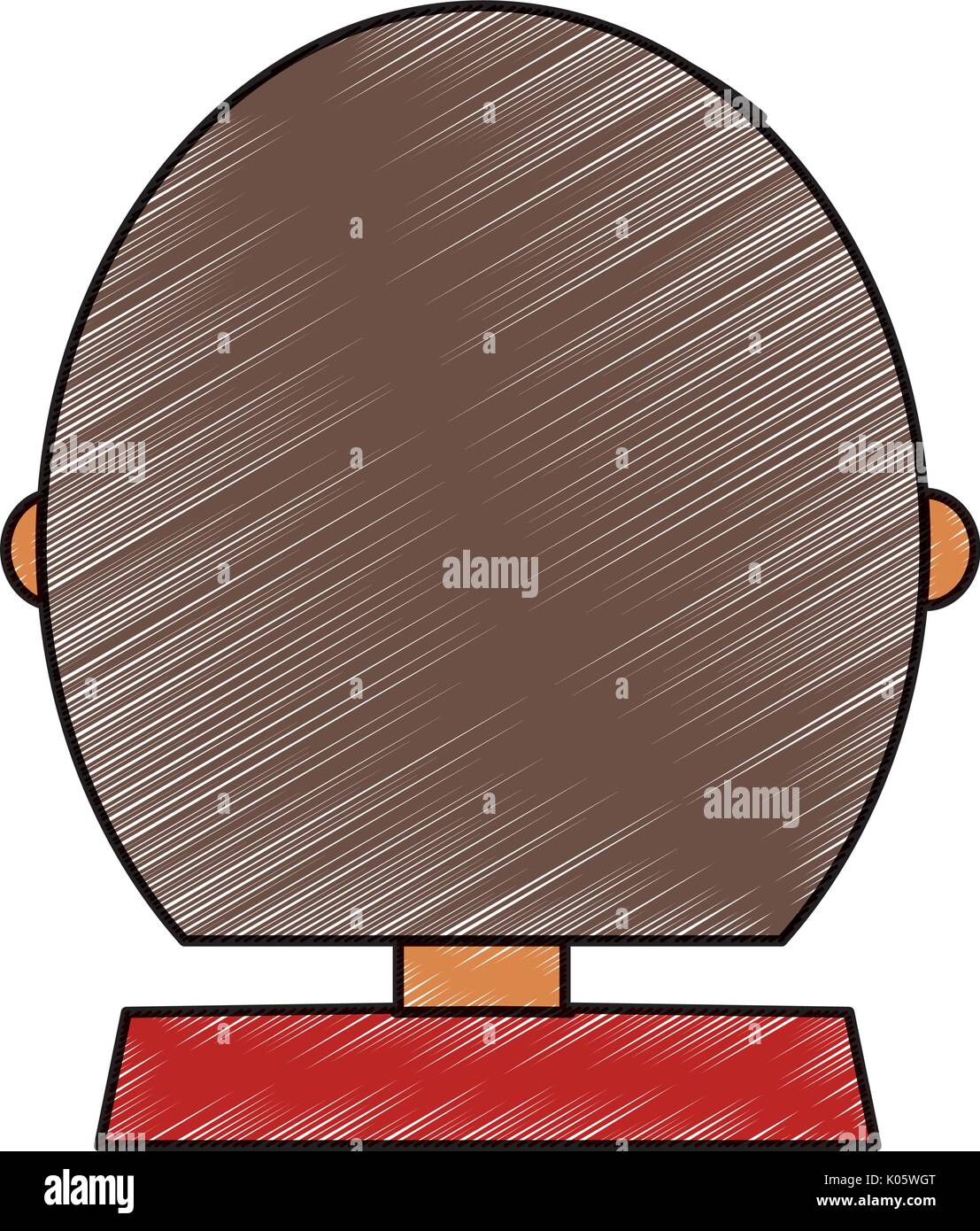 Woman back cartoon Stock Vector Image & Art - Alamy