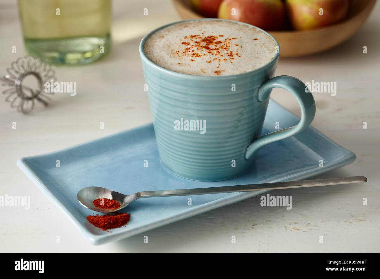 Apple chai tea Stock Photo - Alamy