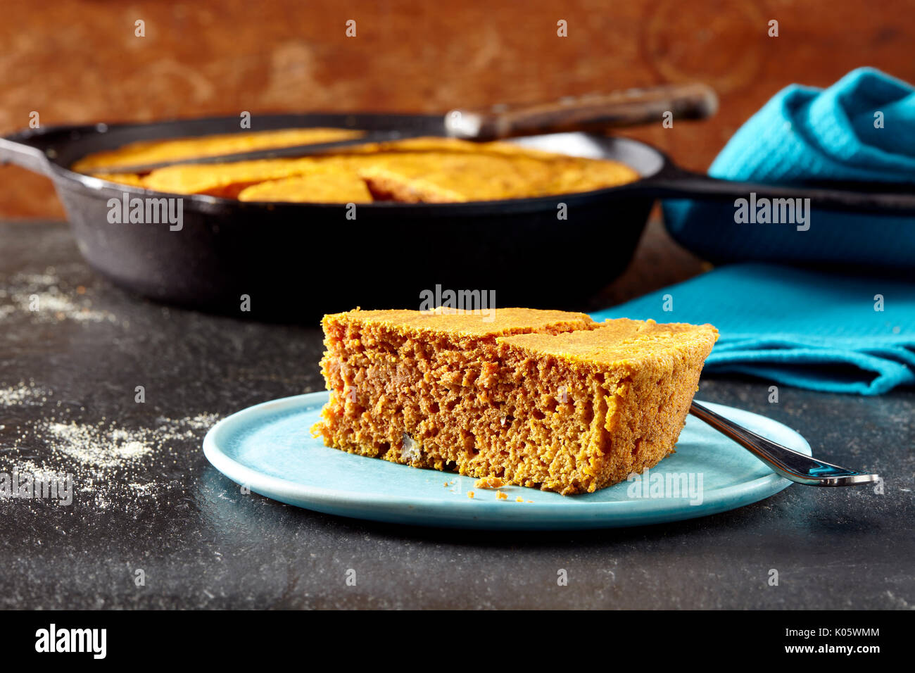 Individual slice cornbread hi-res stock photography and images - Alamy