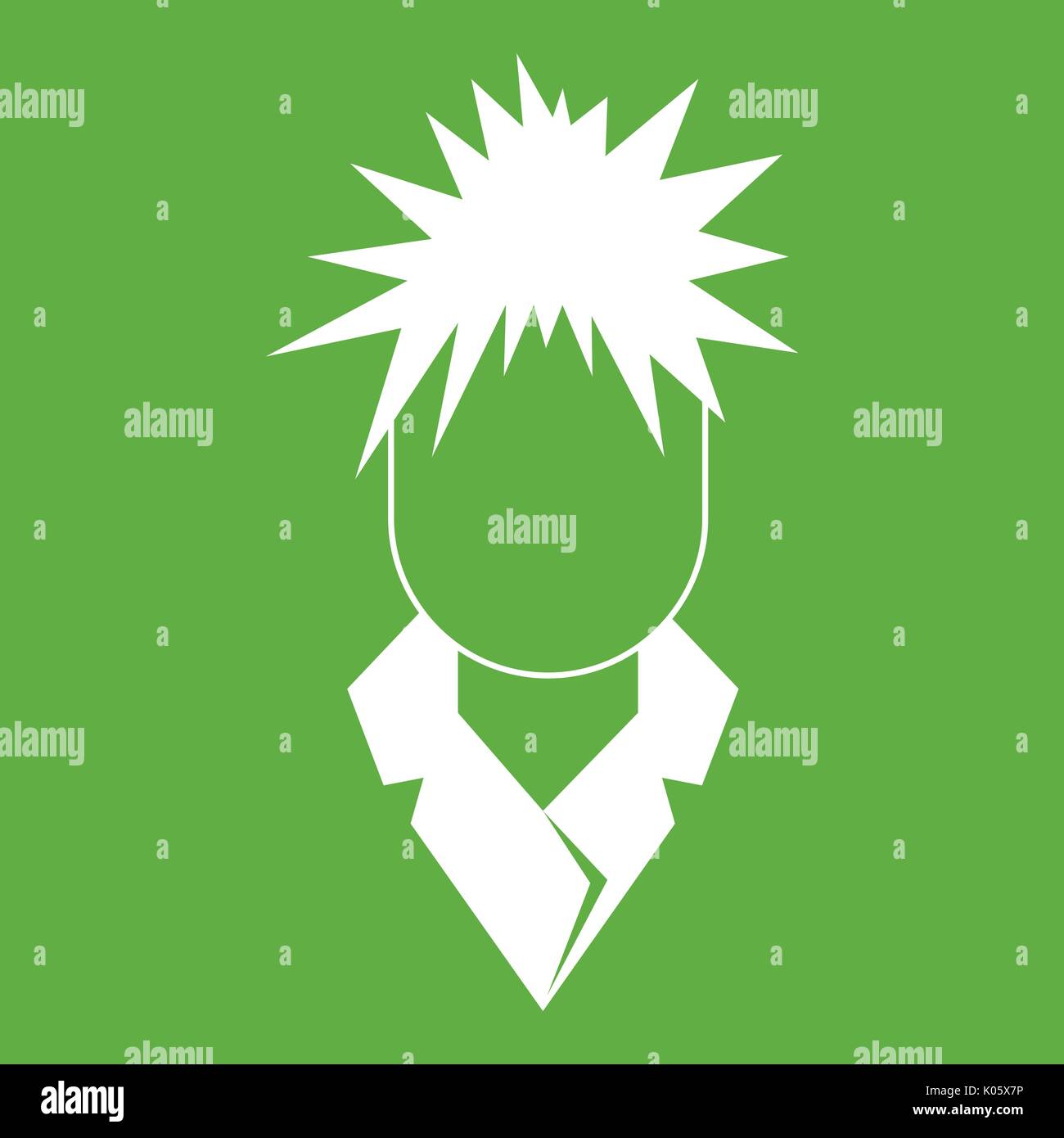 Singer icon green Stock Vector Image & Art - Alamy