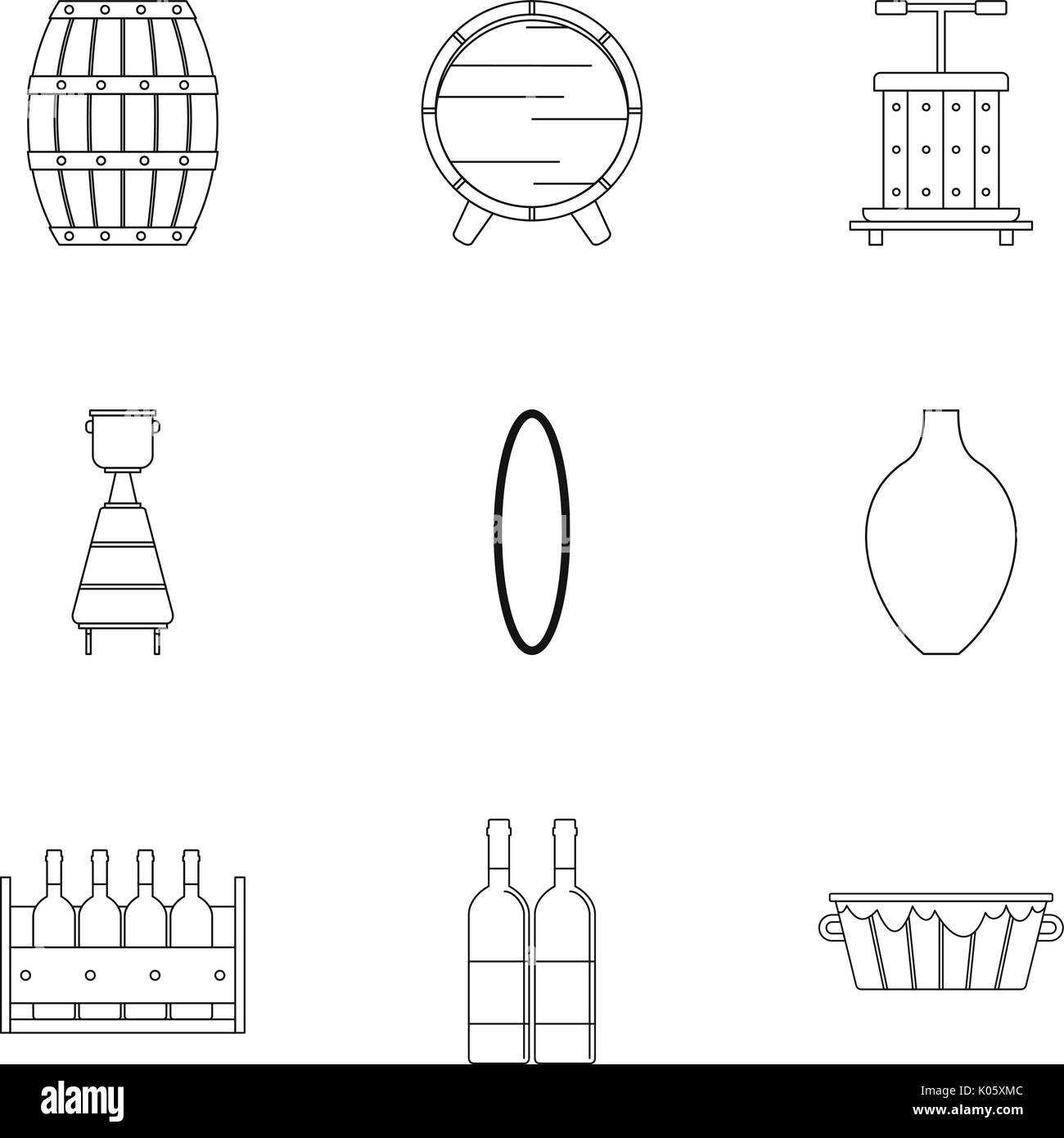 Bottle crusher Stock Vector Images - Alamy