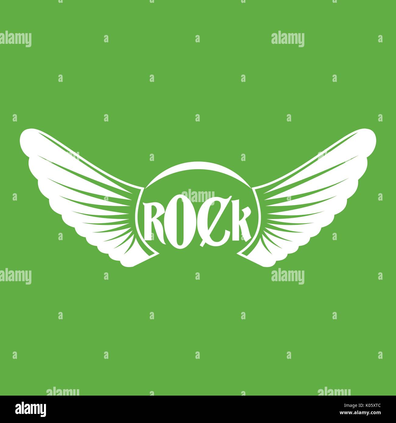 Rock icon green Stock Vector Image & Art - Alamy