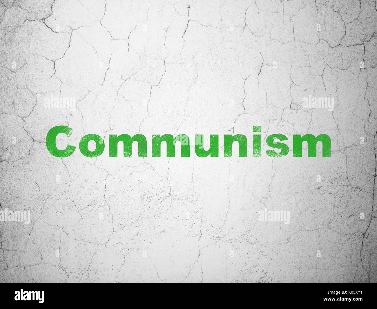 Politics concept: Communism on wall background Stock Photo - Alamy