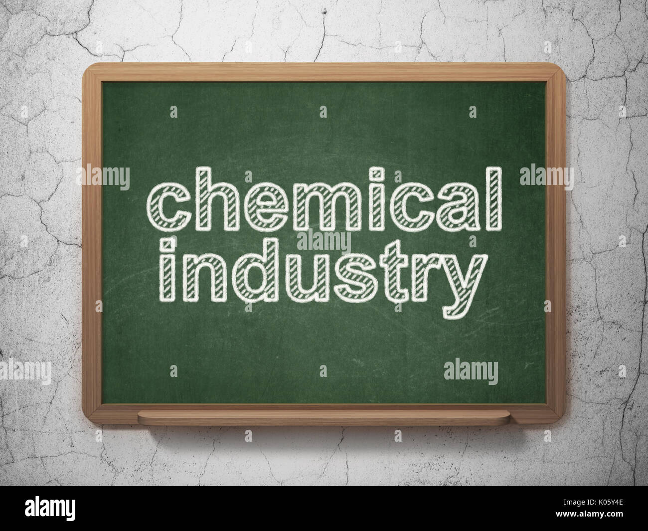 Industry concept: Chemical Industry on chalkboard background Stock ...