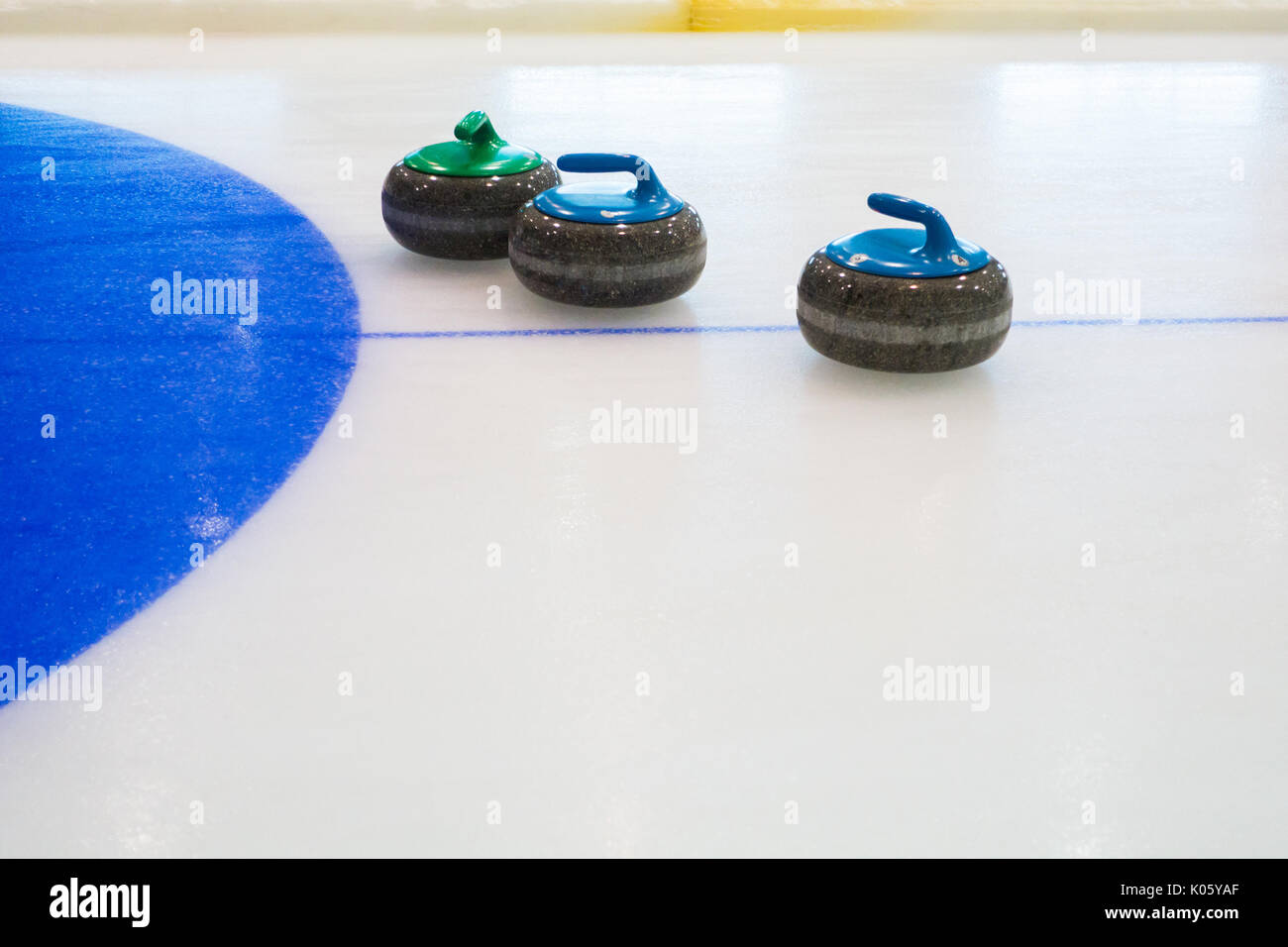 Curling sport stones equipment hi-res stock photography and images - Alamy