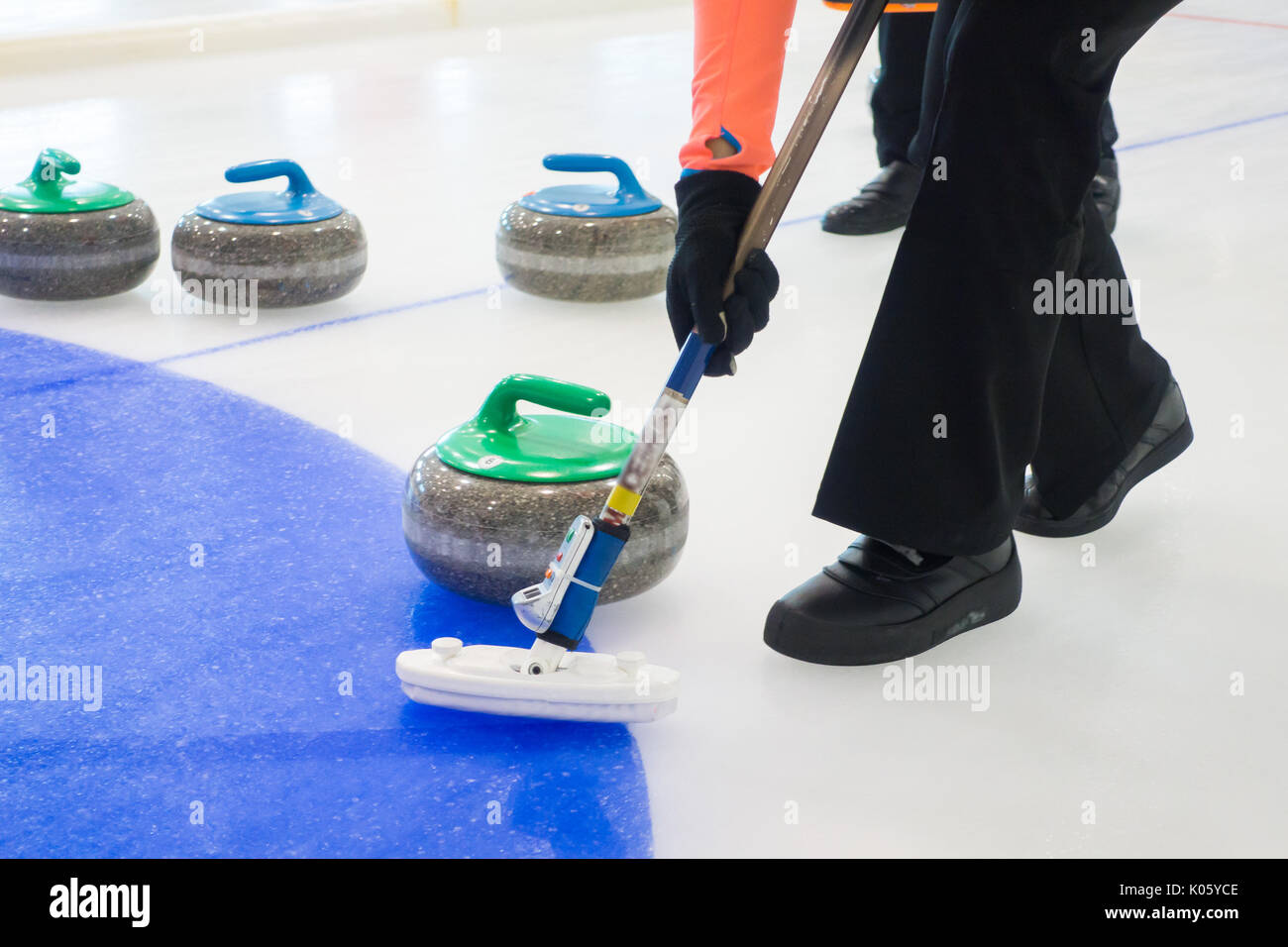 Curling rings hi-res stock photography and images - Alamy