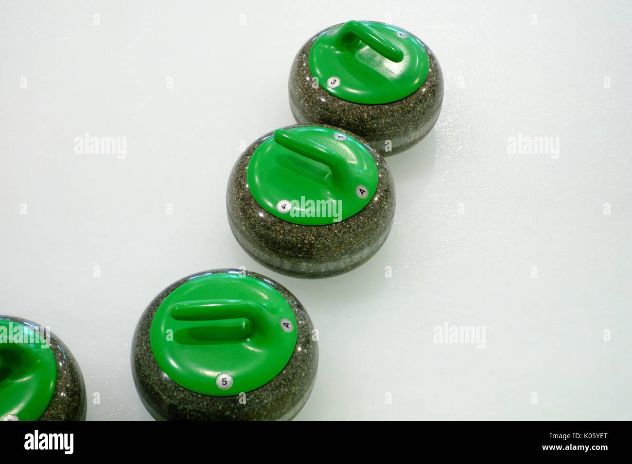 Curling sport stones equipment hi-res stock photography and images - Alamy