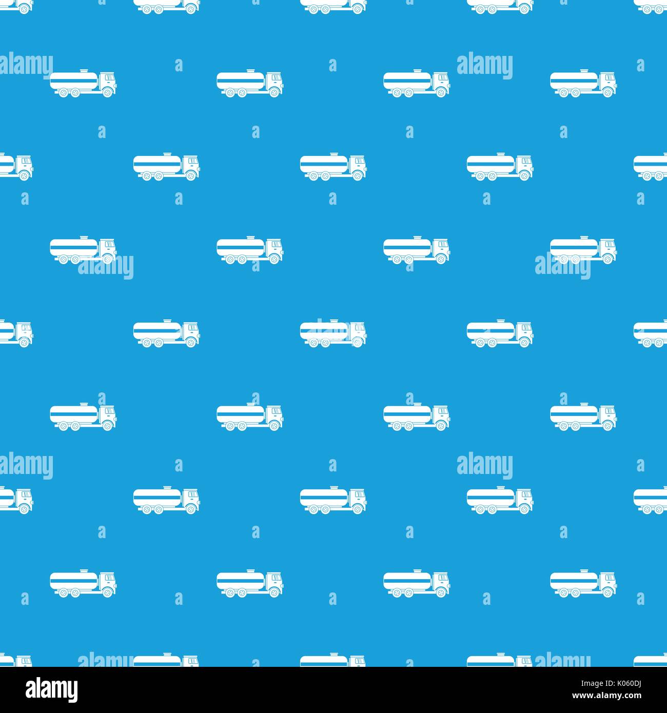 Fuel tanker truck pattern seamless blue Stock Vector Image & Art - Alamy