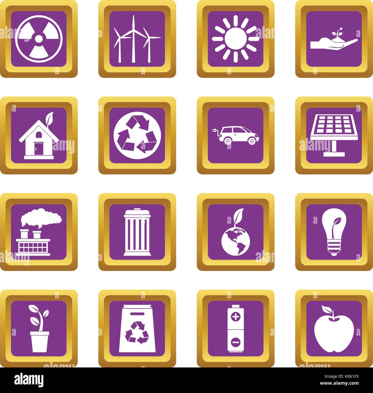 Environmental purple Stock Vector Images - Alamy