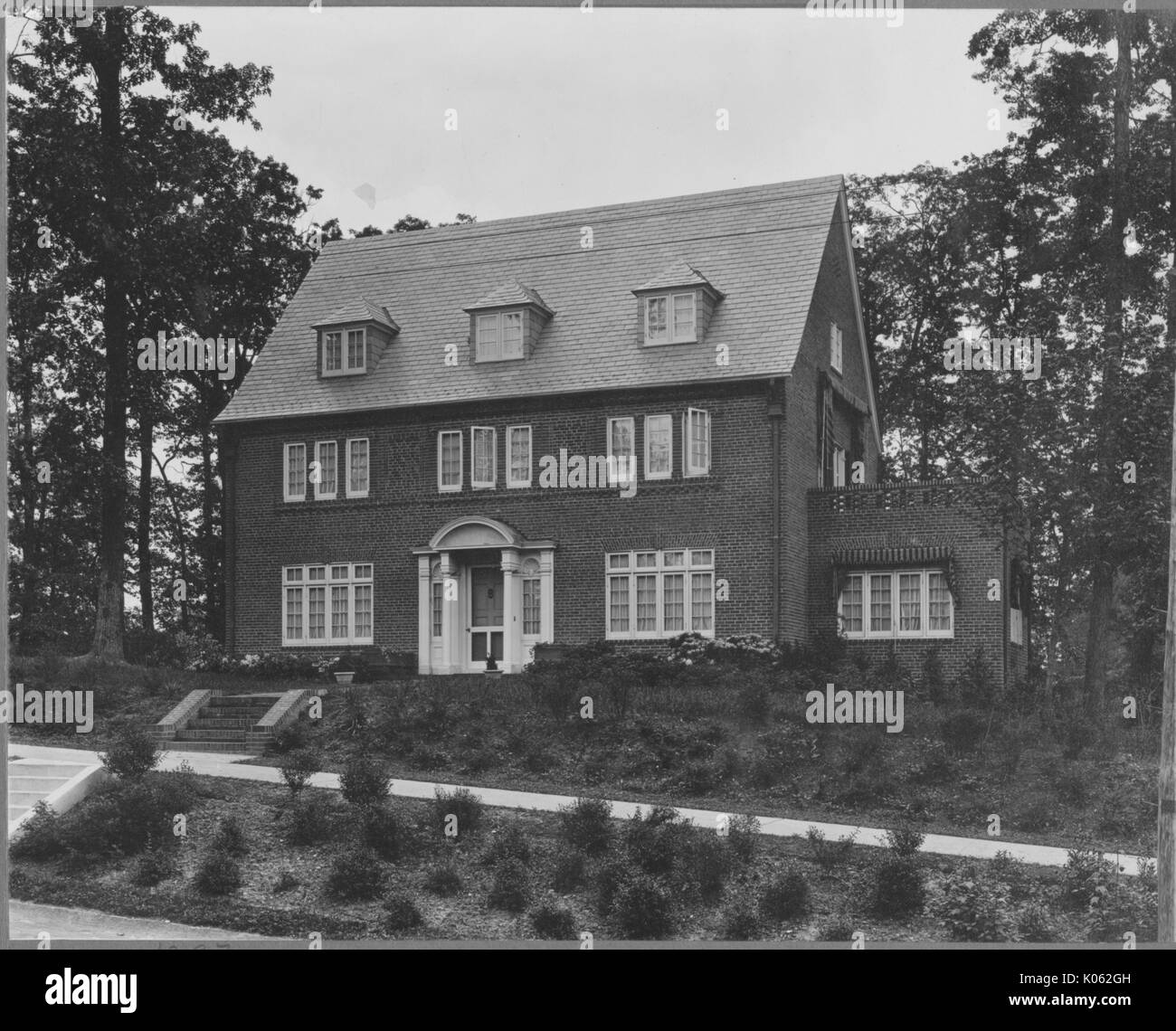 Brick trim Black and White Stock Photos & Images - Alamy